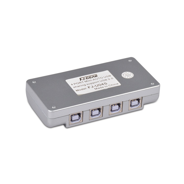 4Ports USB Auto Sharing Switch USB Printer Sharing Device Switch HUB ...