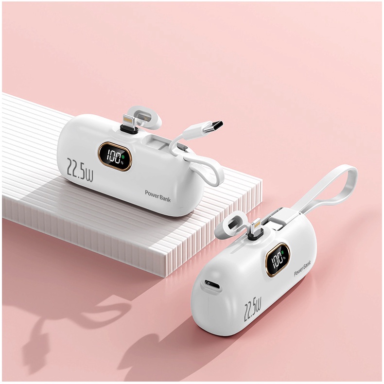 3 in 1 portable powerbank pocket power bank 10000mAh fast charging 20W ...