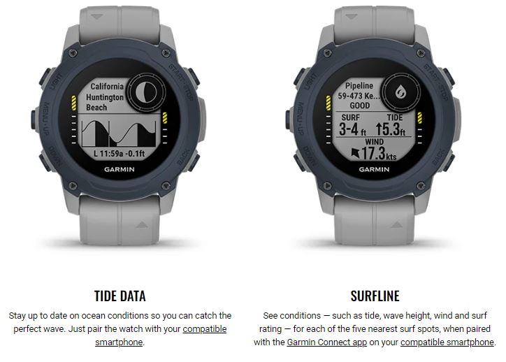 GARMIN Descent G1 G2 Dive Computer Divecom Multi Sports Smart Watch ...