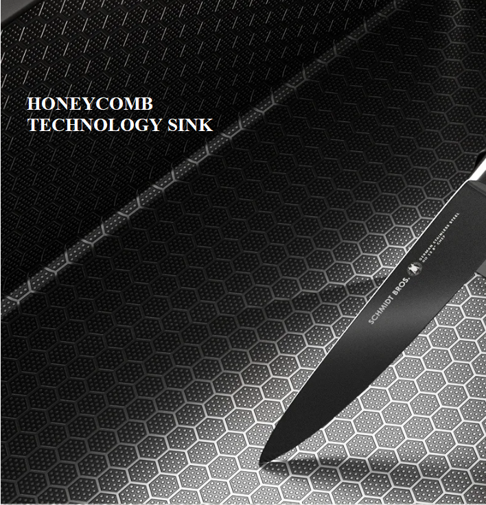 [ FREE 12 Gifts ] Honeycomb Anti-Scratch Kitchen Sink Sinki Dapur 304 ...