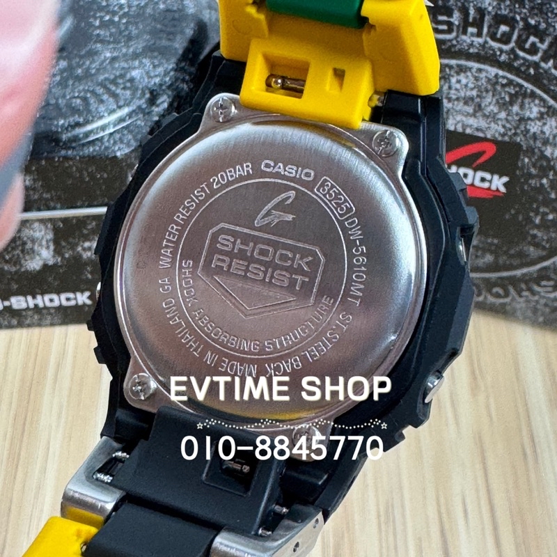 100% ORIGINAL CASIO G-SHOCK MIXTAPE MUSIC-THEME SERIES DW-5610MT-1DR ...