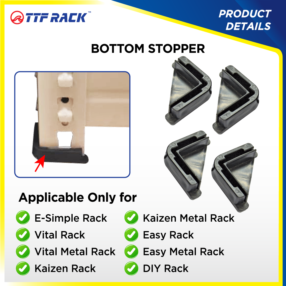 TTF Rack™ Rubber Stopper for Vital, Kaizen & Easy Rack Penyumbat Getah ...