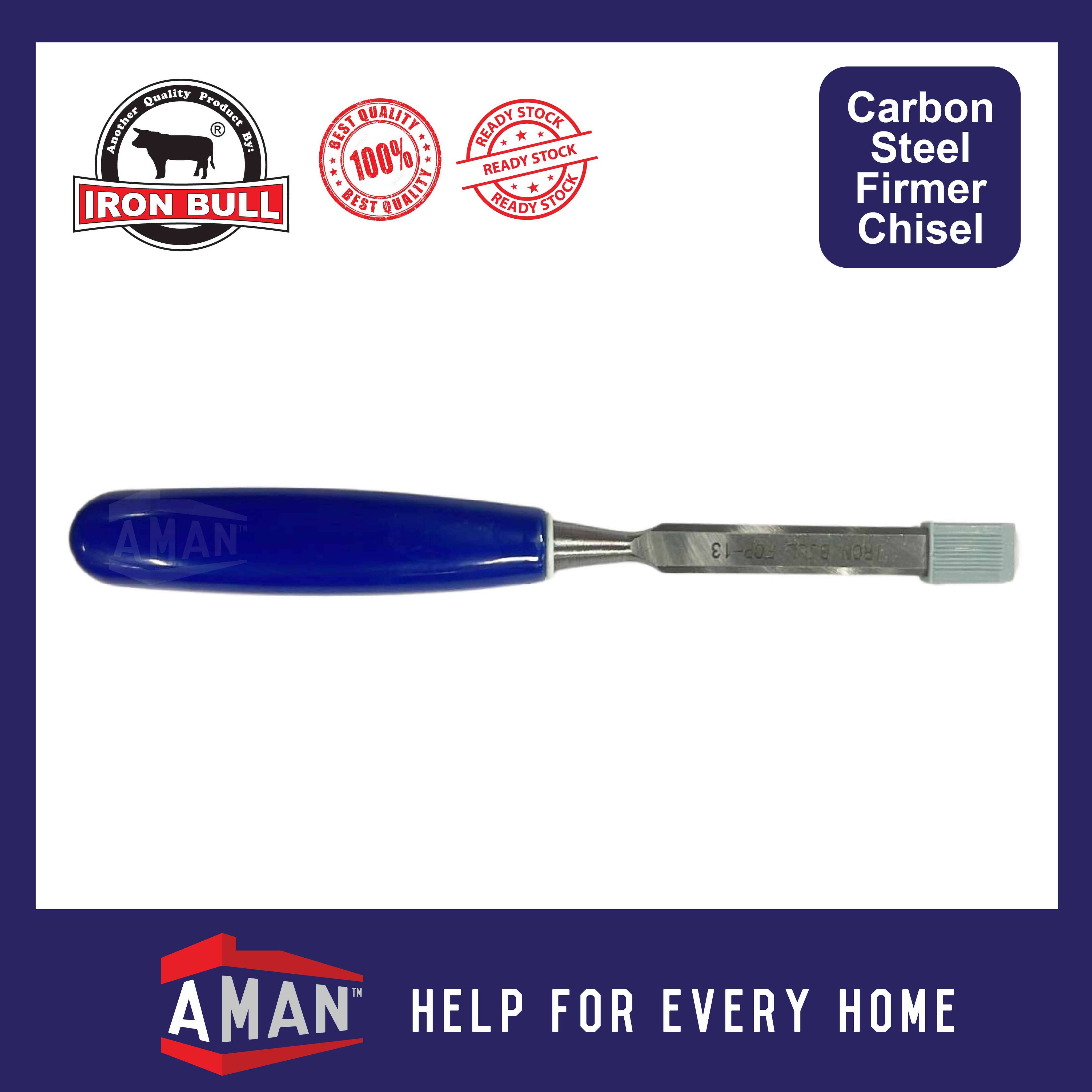 IRON BULL Firmer Chisel Bevelled Wood Chisel With Ferrule Woodworking ...