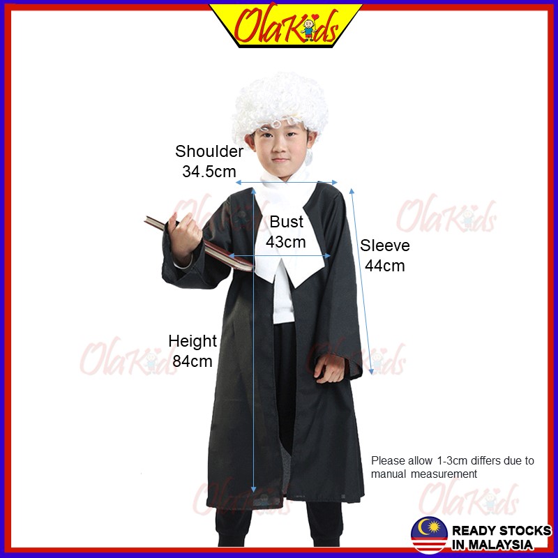 🔥READY STOCK🔥 OLAKIDS Lawyer Costume Role Play Pretend Play Lawyer ...