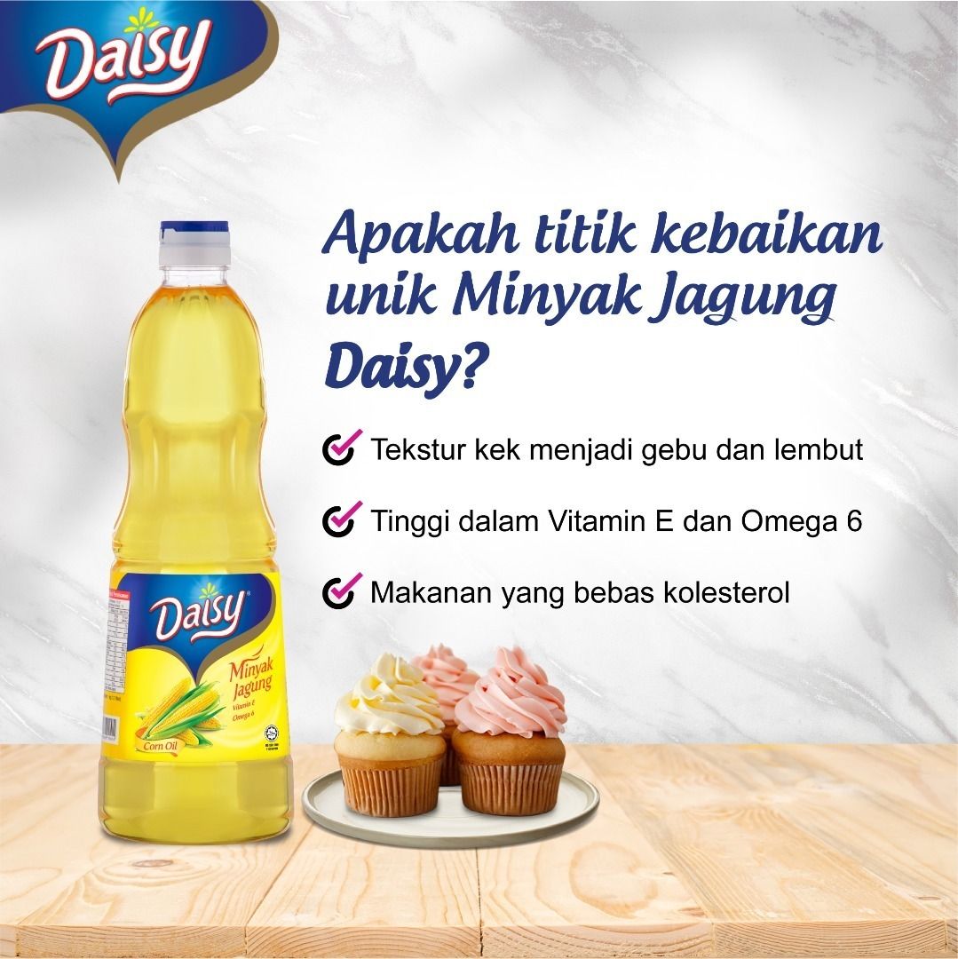 Daisy Corn Oil 1kg - Cooking & Baking | Shopee Malaysia
