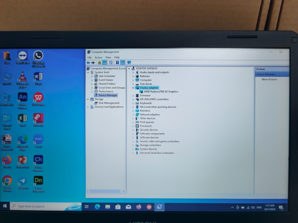Laptop Hitachi Flora Se210 AMD E1 + GRAPHICS CARD AMD RADEON R2 / Ram ...
