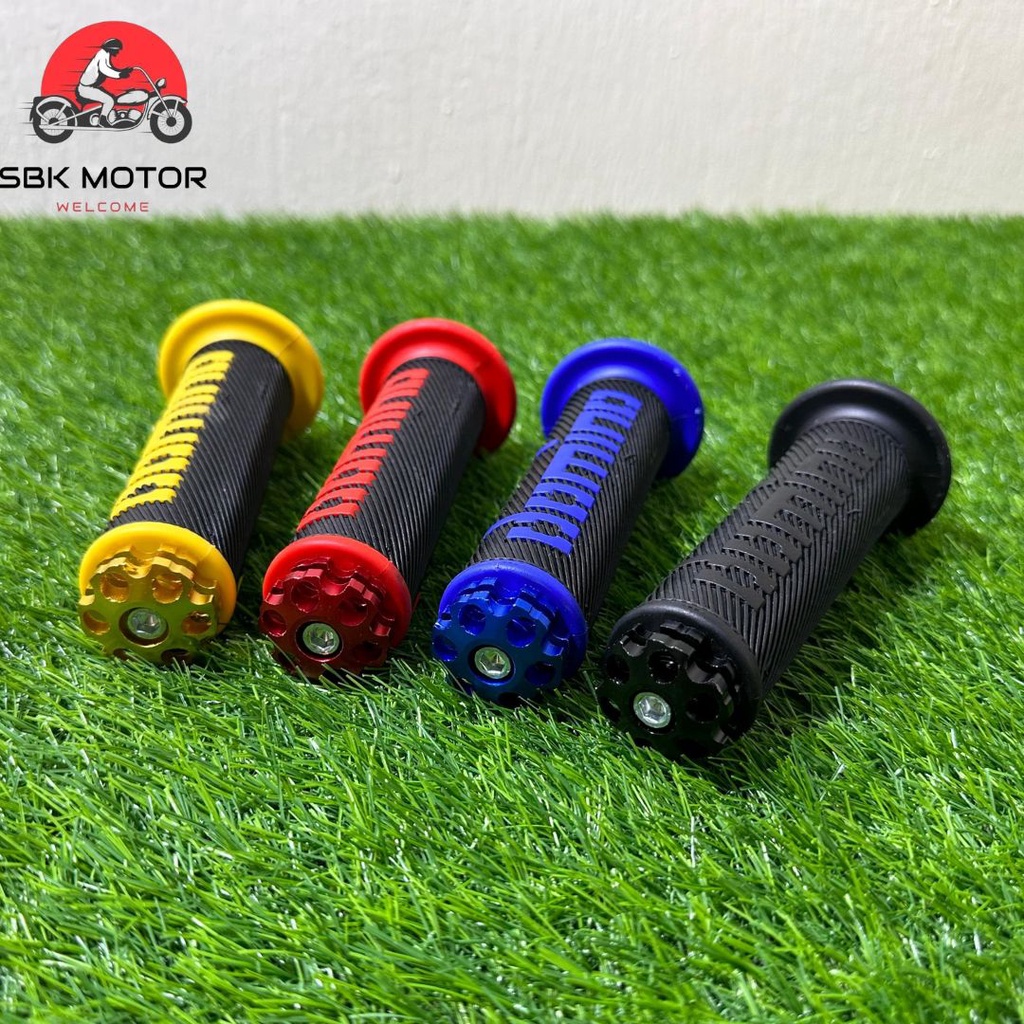 DOMINO HANDLE GRIP MOTORCYCLE THROTTLE GRIP UNIVERSEL WITH BALANCER Y15 ...