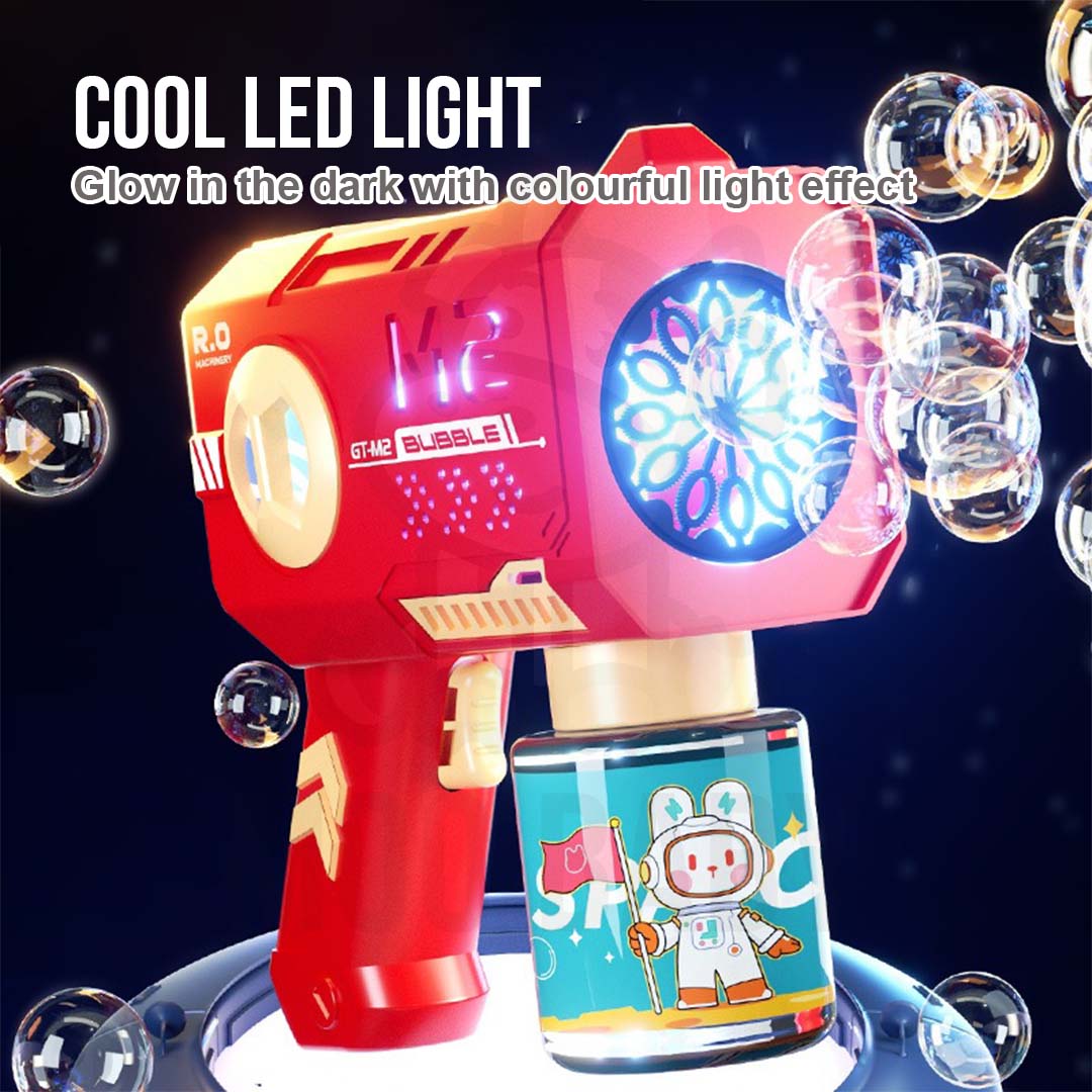 ⭐Moo Baby Buih Belon Tembak Automated Bubble Gun Belon Buih Buble Gun ...
