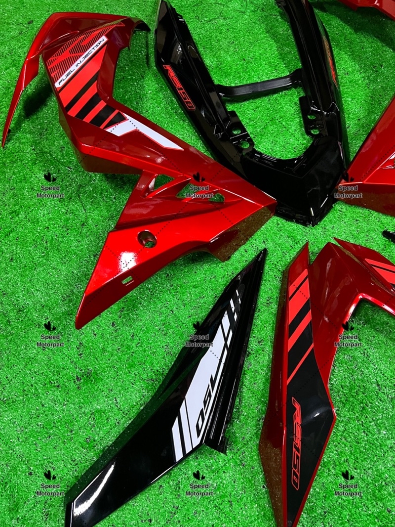 COVER HONDA RS150 V1 V2 V3 MERAH PURBA HITAM BATMAN | Shopee Malaysia