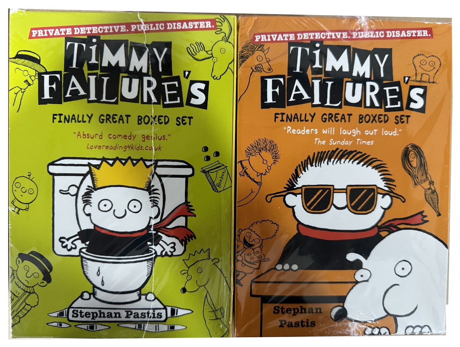 【Timmy Failure】【 7 books 】 Timmy Failure collection TINTIN Harry Potter ...