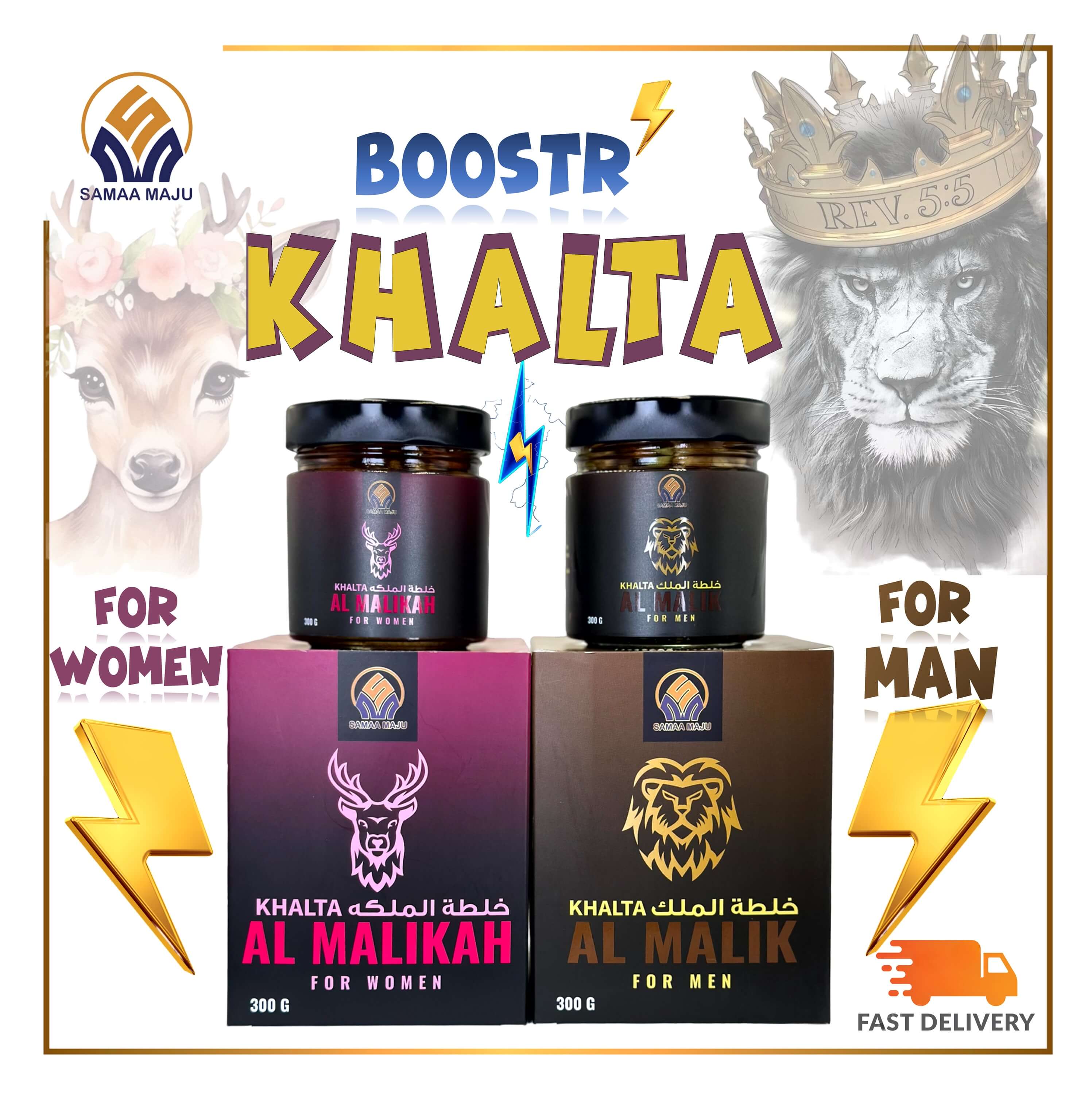 KHALTA BOOSTER 300G Combo GET FREE GIFT BOX KURMA MIX 100G | Shopee ...
