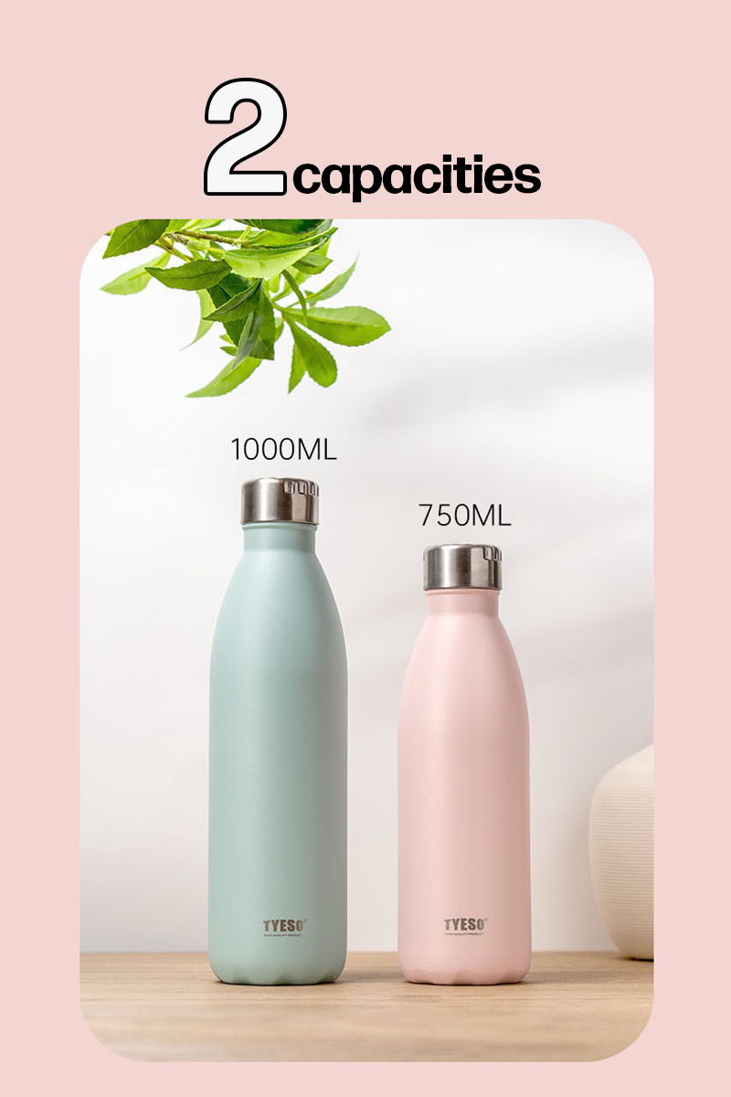 【AUTHORIZED DEALER】Tyeso Classic Thermos 750ml/1000ml With Free Pouch ...