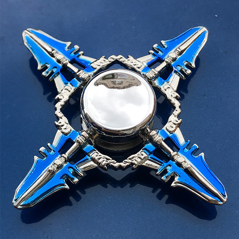 Metal Spinner fidget Collection Toy Finger Metal Fingertip Raya Kids ...