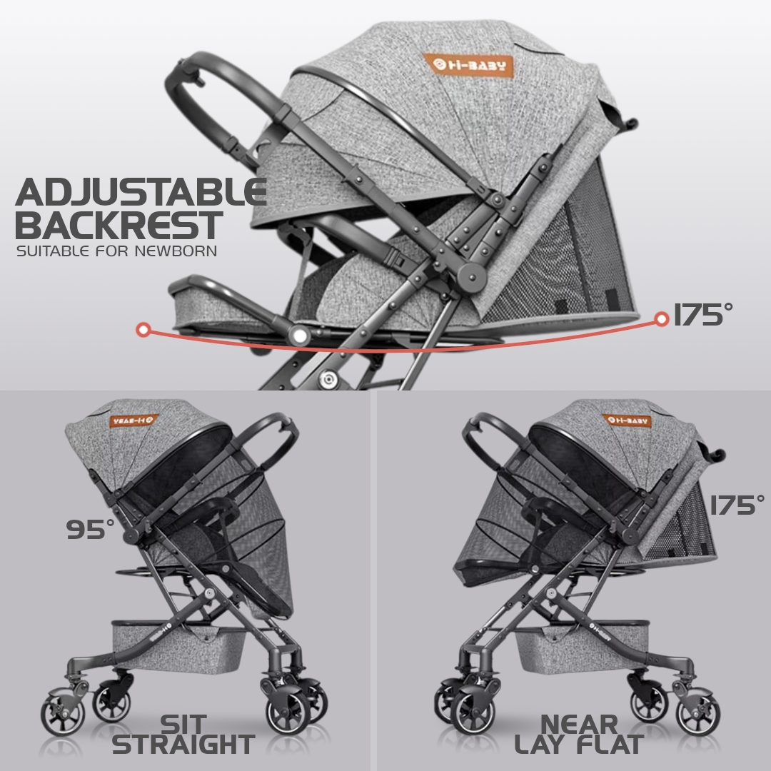 Mamaland Hibaby Elite+ Two Ways Facing Parent Facing Travel Compact ...