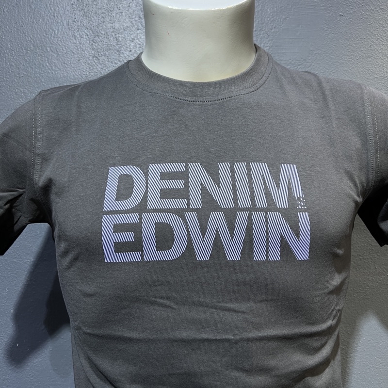 🔥New Arrivals🔥 EDWIN® Men’s Signature Logo Emboss T-Shirt ( 7480 1902 ...