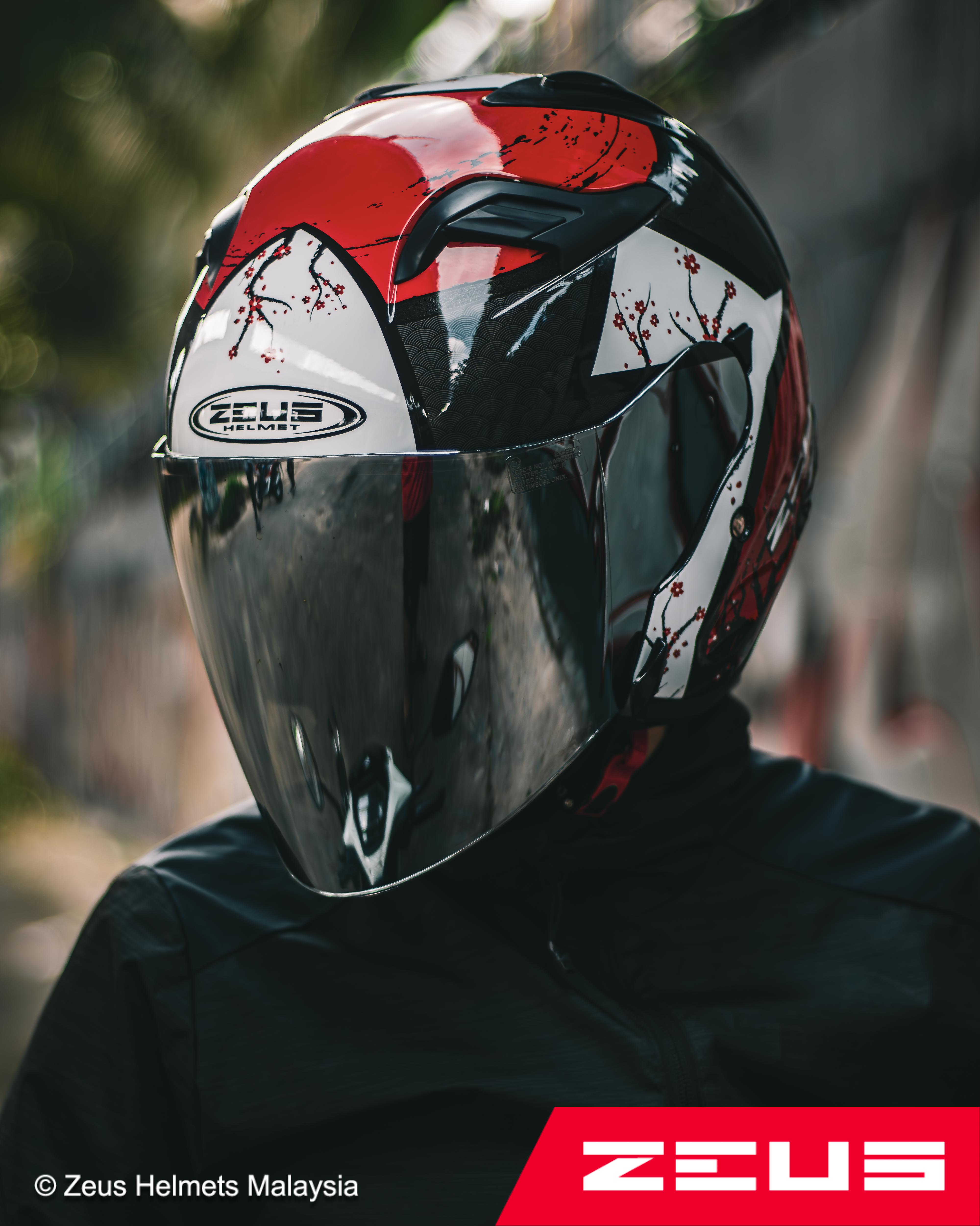 ZEUS HELMETS ZS -627 OPEN FACE | Shopee Malaysia
