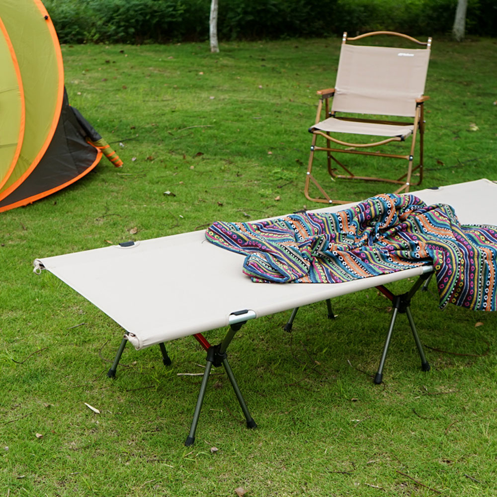UtanKing™ Aluminum Camping Bed Outdoor Folding Camping Cot Heavy Duty ...