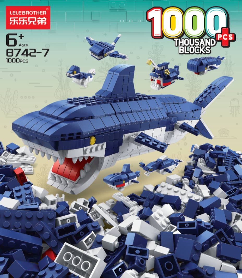 Space Shuttle Rocket Blocks Bricks by LELE BROTHER Toy Aerospace Model ...