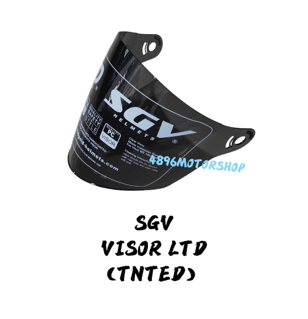 100% ORIGINAL SGV LTD HELMET VISOR TAJAM / SHARP / SPEEDY / CHAMPION ...