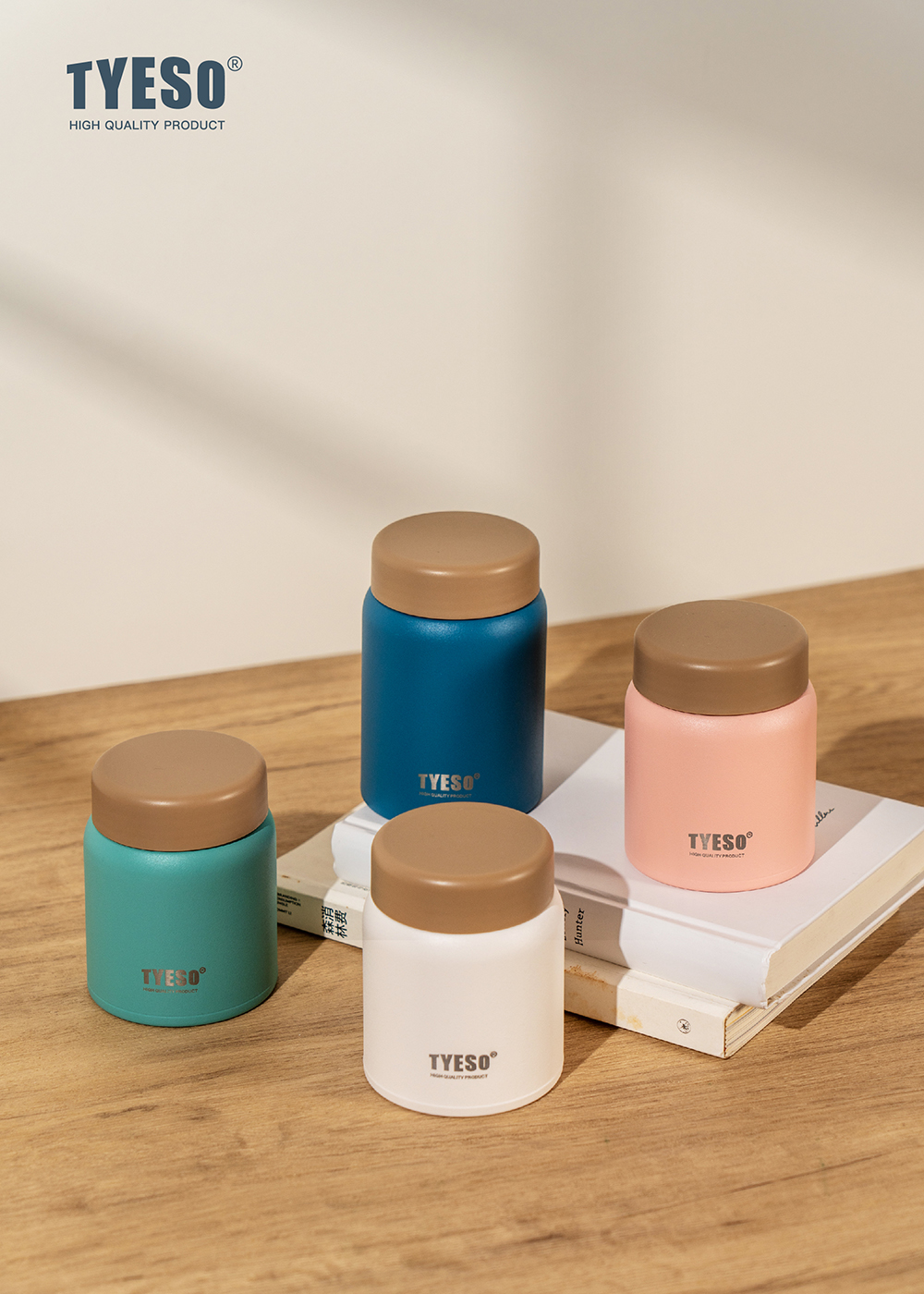 🔥Custom Name🔥 Tyeso Tumbler 220ml/280ml Food Jar 304 Stainless Steel ...