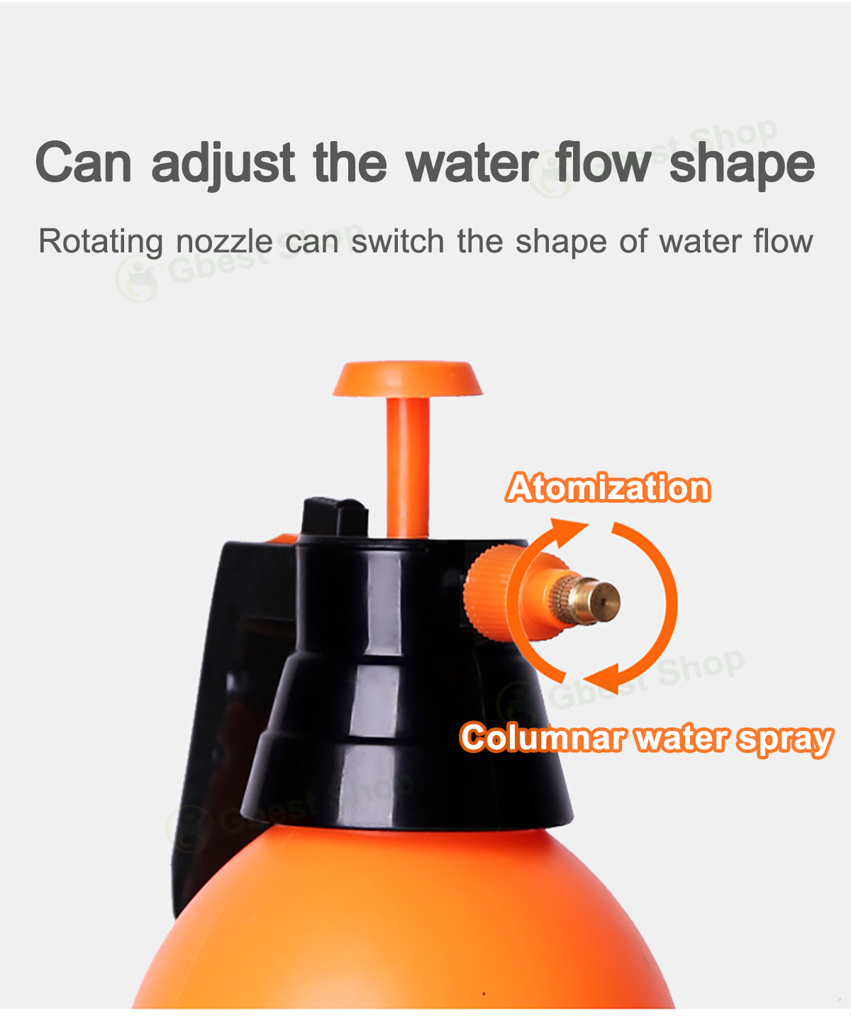 3L High Pressure Air Spray Mist Bottle Home Garden Plant Sprayer Hand ...