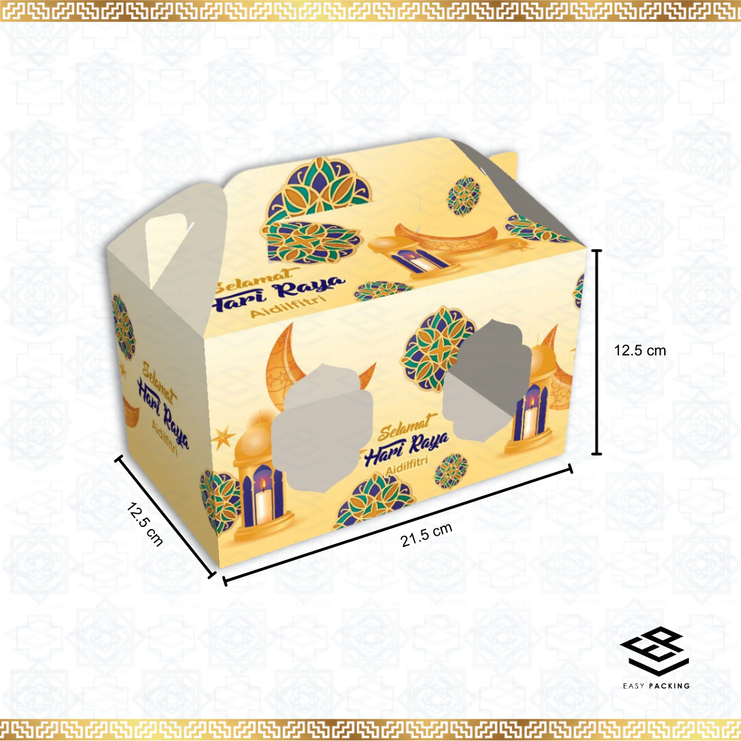 2025 New Design HOT ITEM Hari Raya Handle Box Hari Raya Gift Box Kotak ...