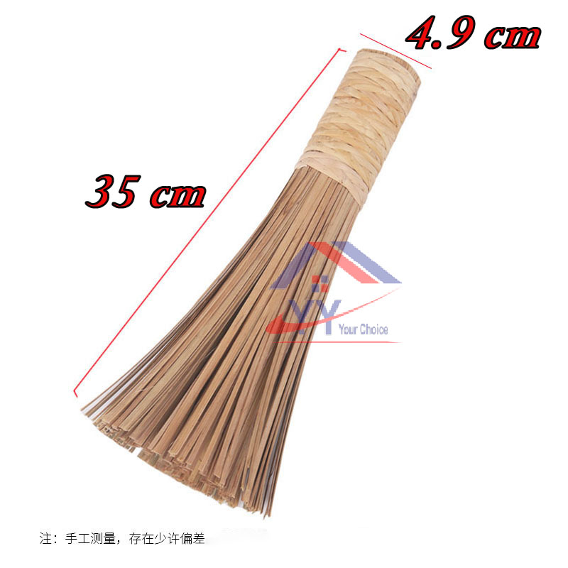 Wok Brush(Kasar/Thick)/Bamboo Pot Brush/Wok Cleaning Tool/Berus Kuali ...