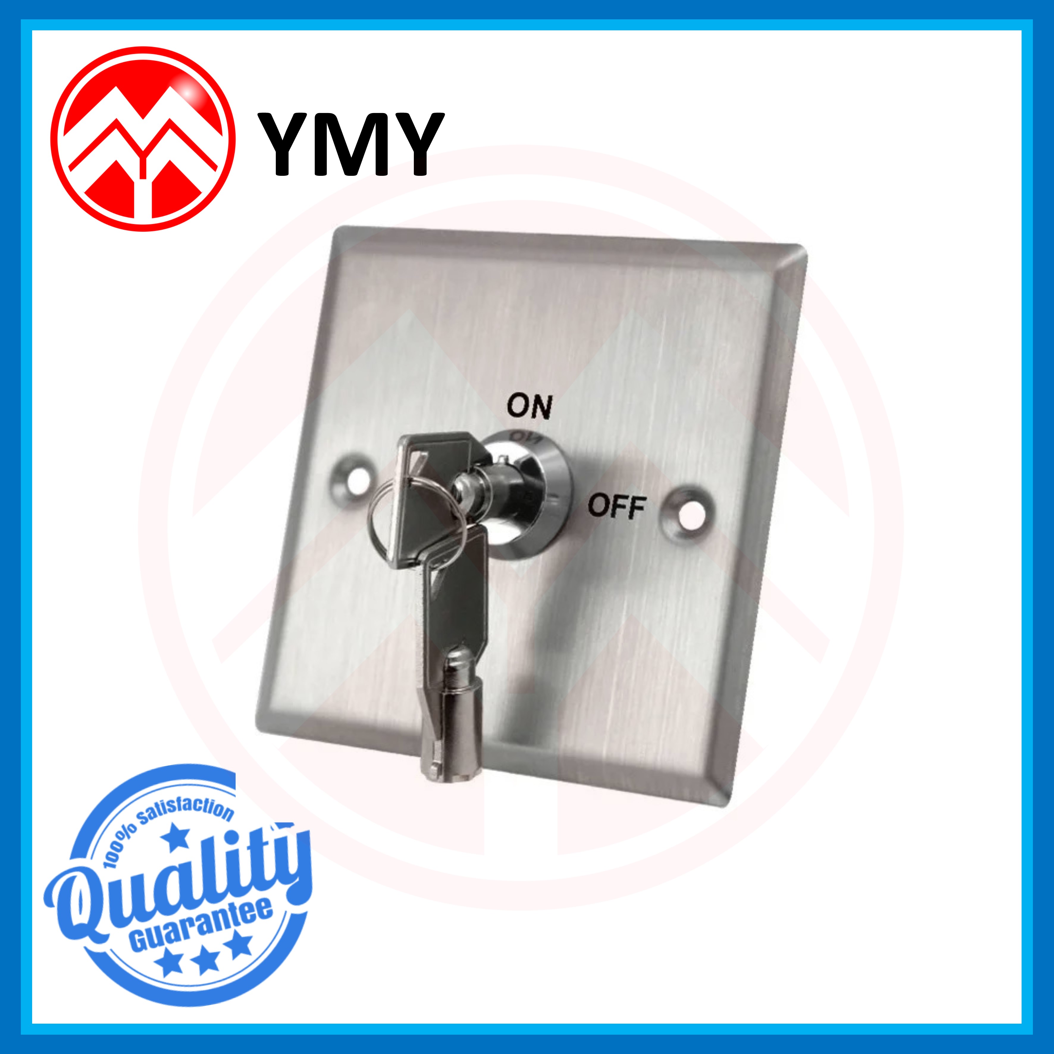 Stainless Steel Door Release Key Switch Emergency Switch Button with ...