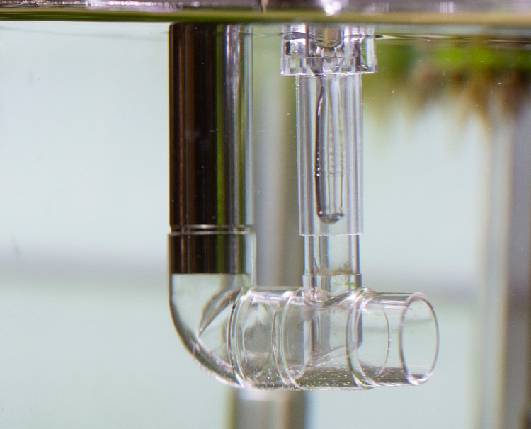 AQUAPRO NVS Stainless Steel Mini Aquarium Inflow Outflow Lily Pipe 12mm ...