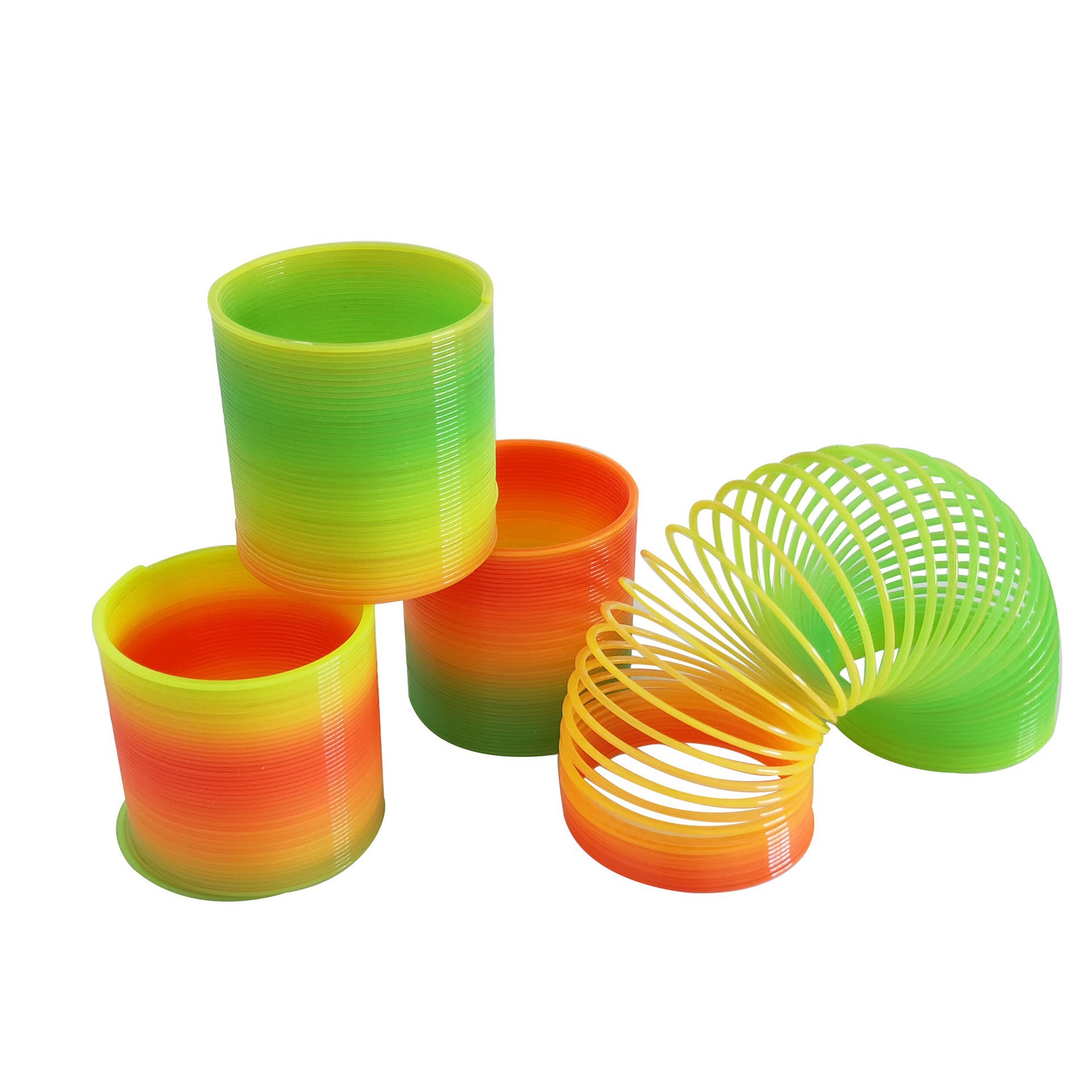 Wenbo [Toy] Colorful Rainbow Spring Toys Elastic Rainbow Ring Magic ...