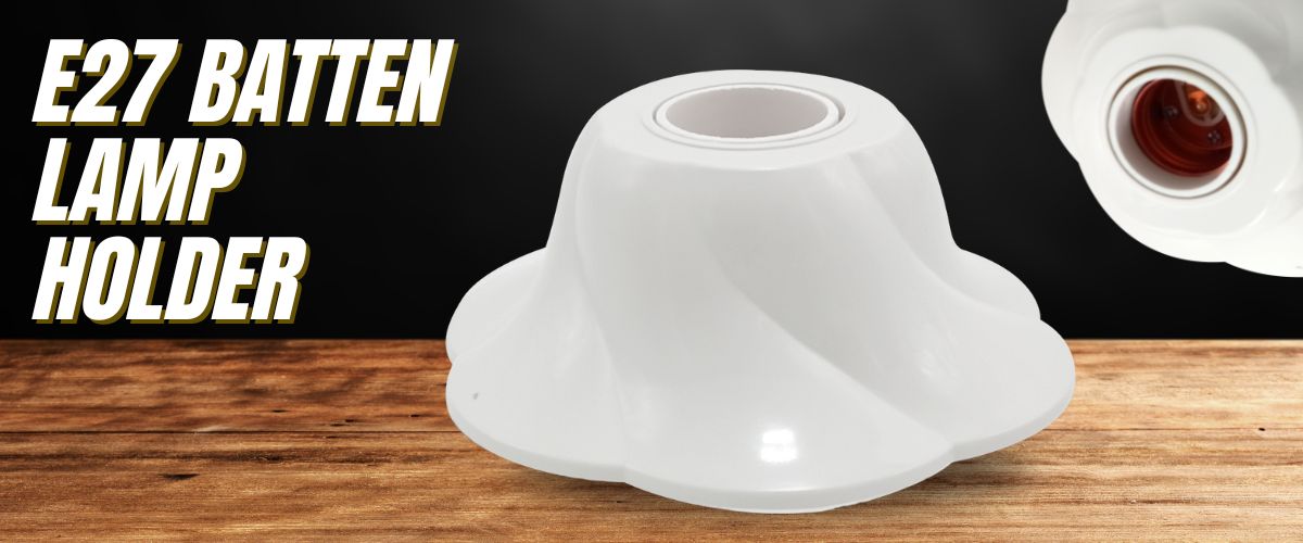 E27 Batten Lamp Holder E27 Cap Bulb Wall Mount Lamp Flower Shape ...