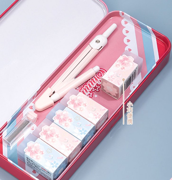 Deli Eraser Colorful School Exam Eraser Soft Eraser Clean and Dust Free ...