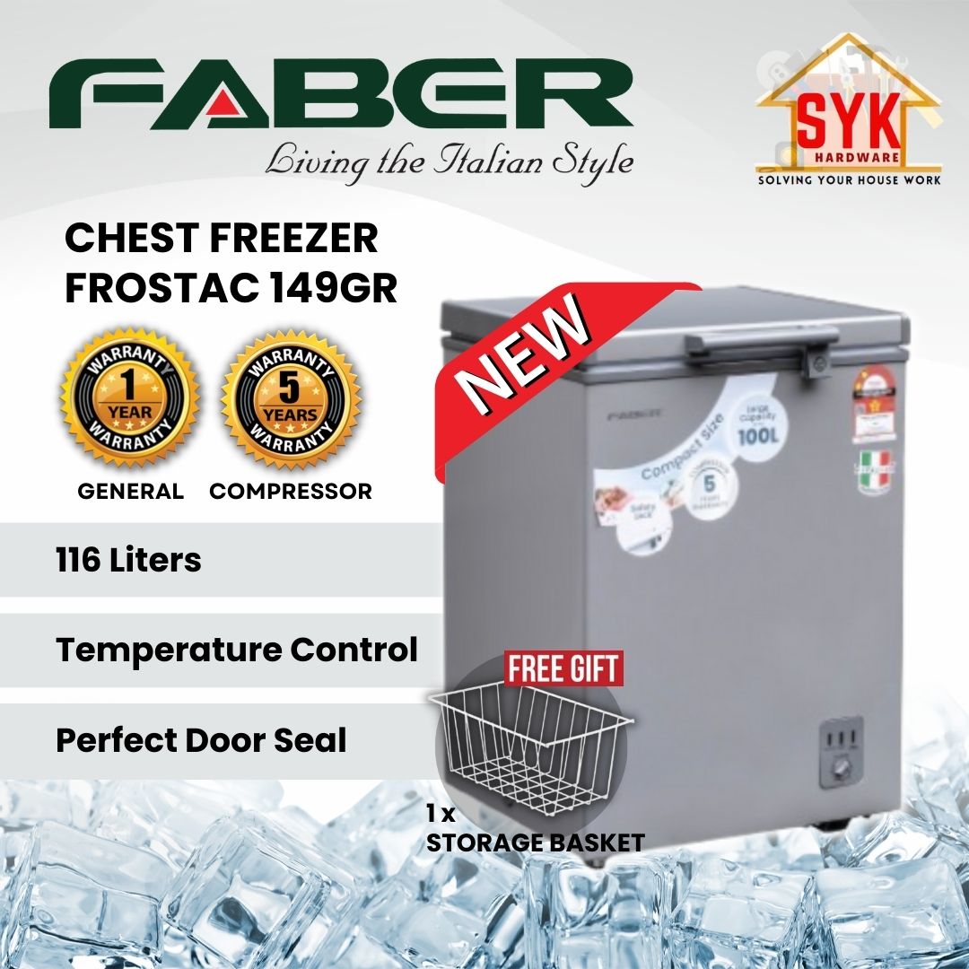 SYK Elba Artico EF-R1380 Faber Freddo 115 Midea MD-RC151FZB01 Chest ...