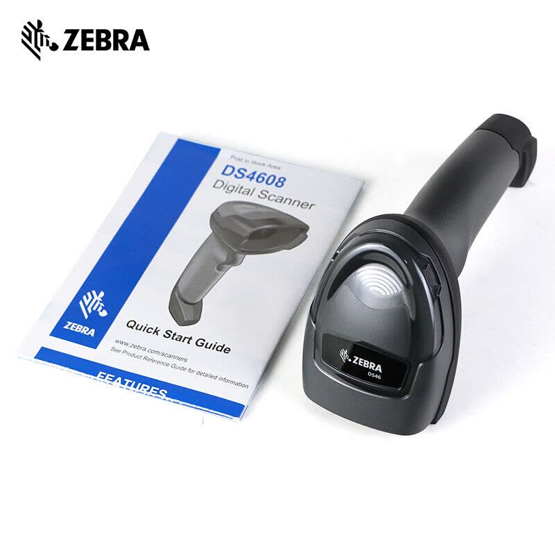 Zebra Ds4608-XD Wired Area Imaging Barcode Scanner 2D EXTREME RESOLUTION barcode reader scanner ...