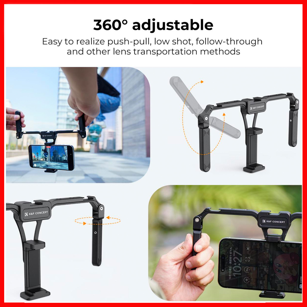 K&F Smartphone video rig CNC premium material | Shopee Malaysia