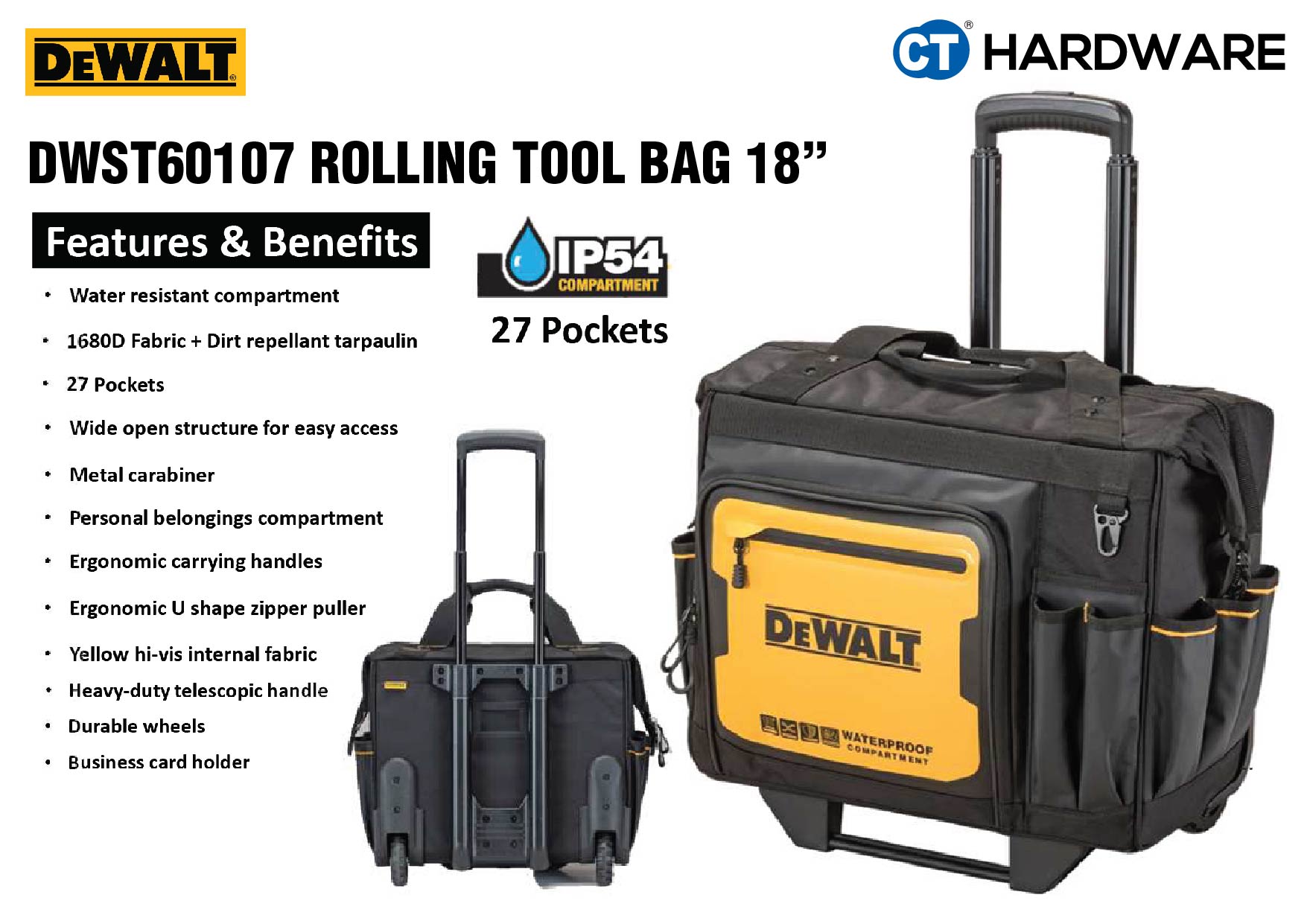 Dewalt TOUGHSYSTEM® 2.0 | TSTACK Soft Fabric Tool Bag | Storage Range ...