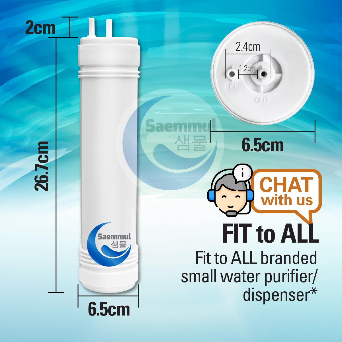 Enhanced Water Filter SAEMMUL 10" Alkaline Stage Set-Advanced ...