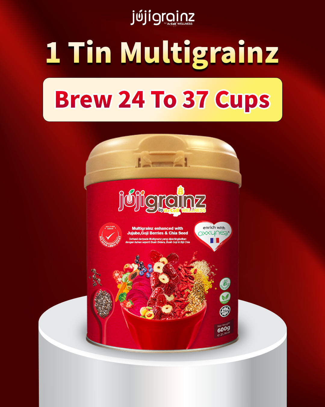 【ITSCOLL】Jujigrainz Jujube Goji Berry Chia Seeds Beetroot Blueberry ...