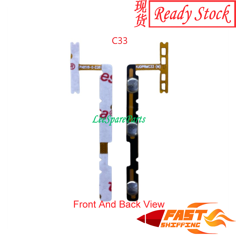 Realme C30 / C30s / C33 / C35 Power On Off Volume Switch Button Flex ...