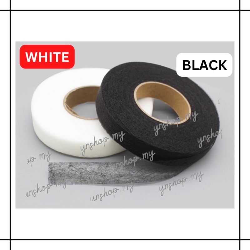 (Gulung) Fabric Adhesive Tape Fusible Tape Pita Pelekat Kain Pelekat ...