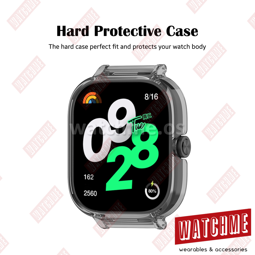 Xiaomi Redmi Watch 4 Hard Strap Case, 20mm Strap Casing, Smart Watch ...