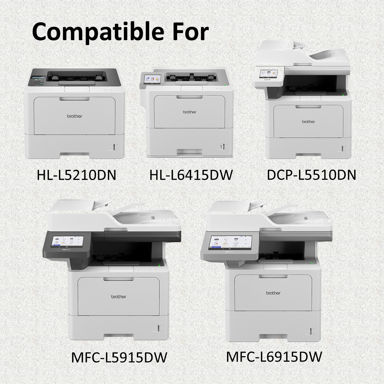 Brother Original TN-3608 TN-3608XL XXL TN-3618 Laser Toner For L5210DN ...