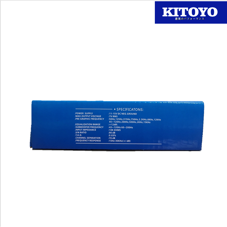 Kitoyo Pre Amp 4 Band Pre Amp 7 Band Equalizer Parametric Preamp with ...
