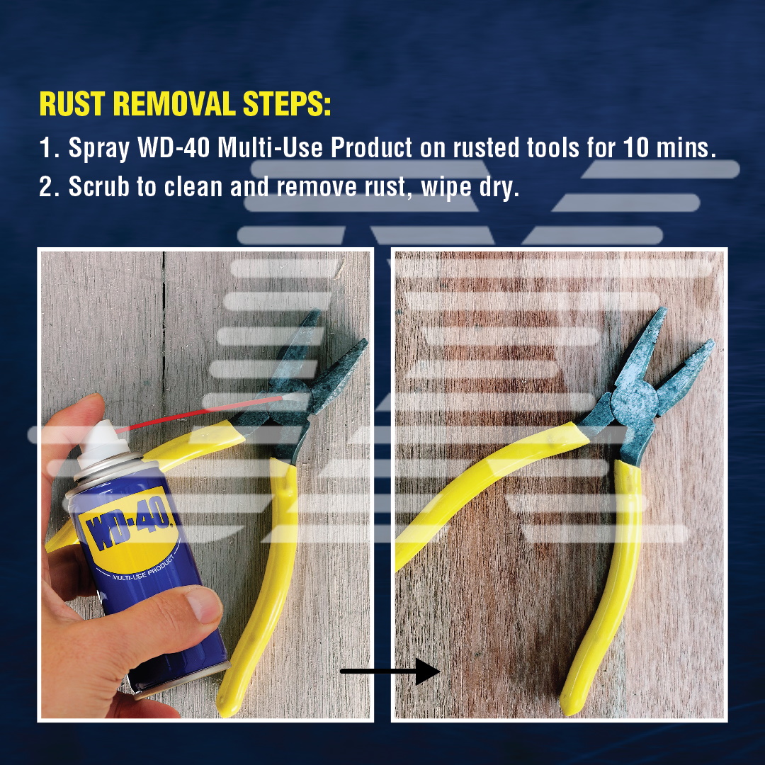 WD-40 Multi Use Product Anti Rust Multi Purpose Lubricant Spray Smart ...