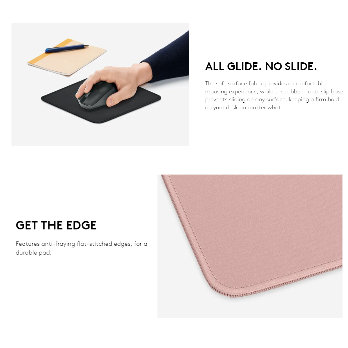 Logitech Studio Series Mouse Pad | Computer Mouse Mat | Anti-Slip ...