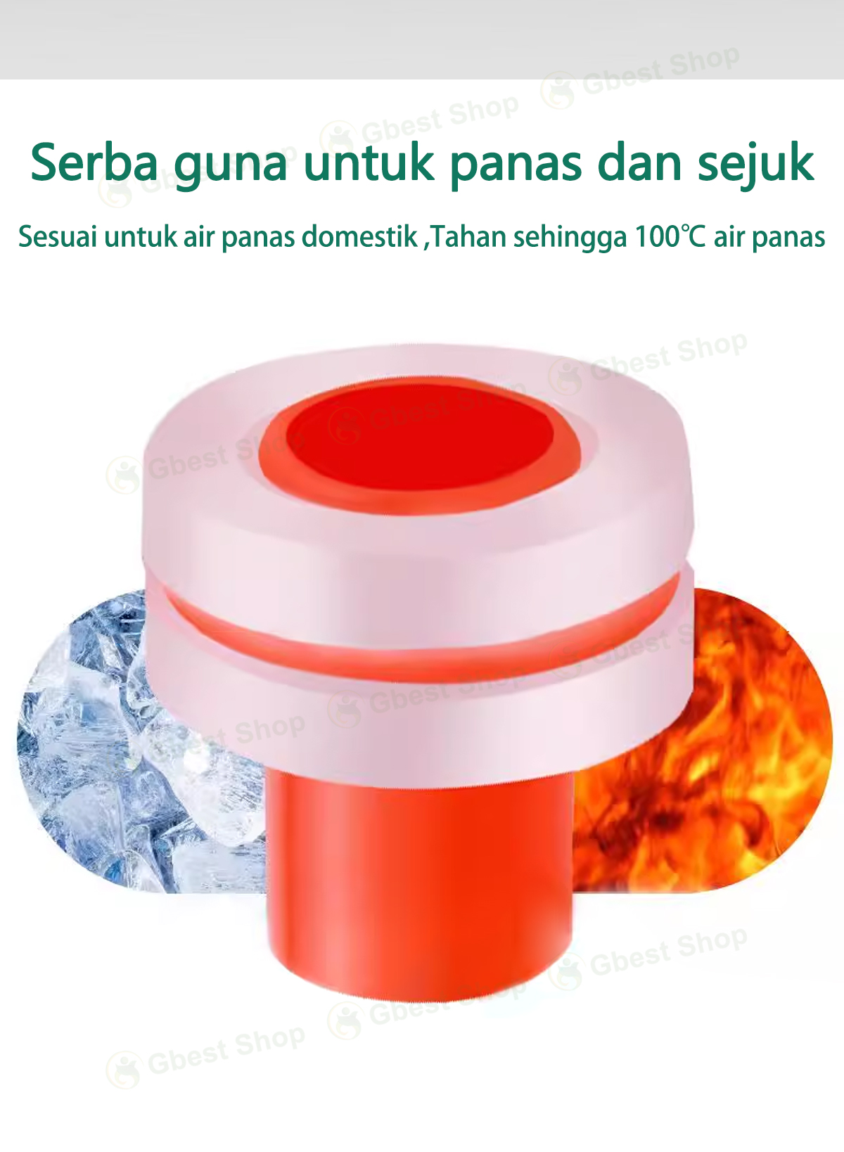 10Pcs Faucet PPR Pipe Plugs Leak proof Sealing Gaskets Tape Prevent ...