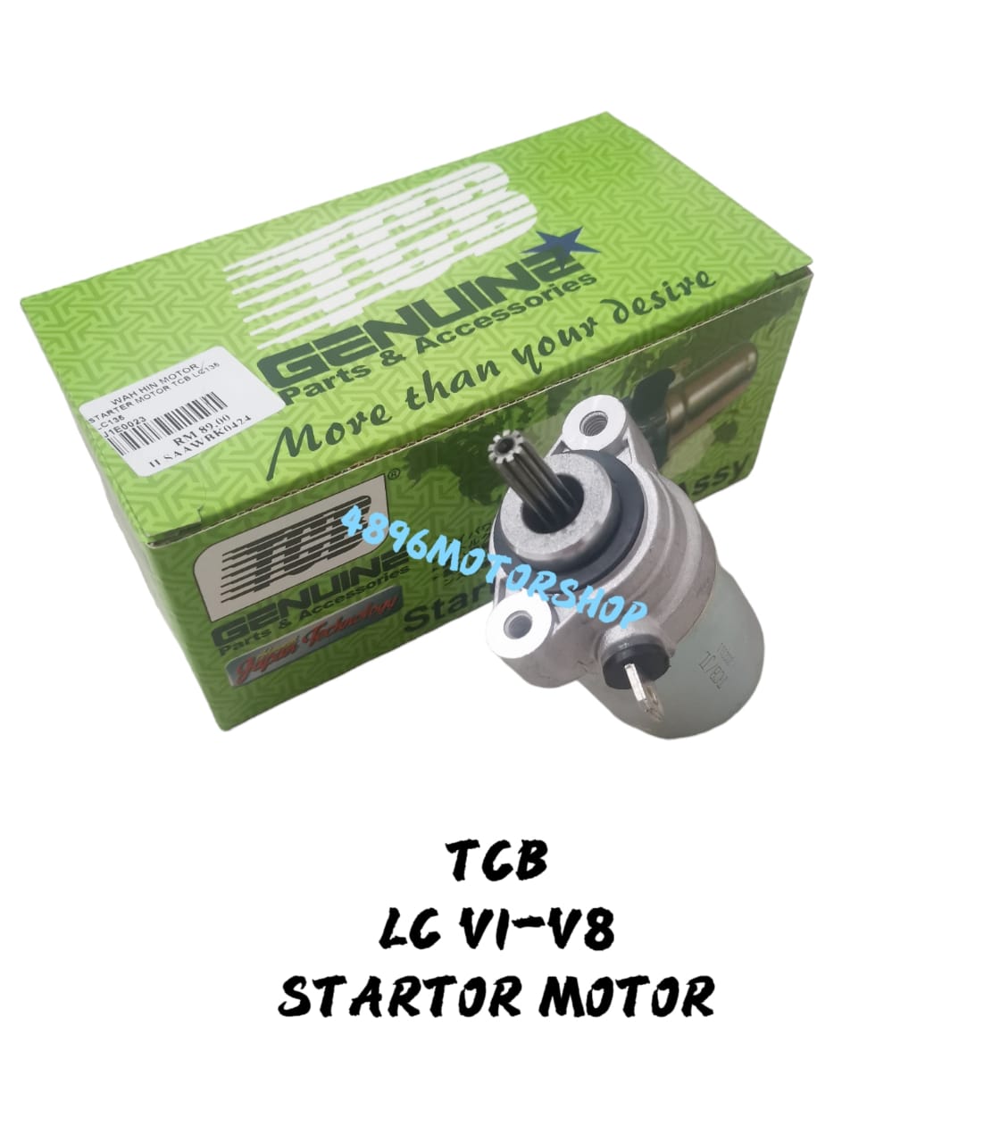 TCB / APIDO YAMAHA LC135 4S V1 V2 V3 V4 V5 V6 V7 V8 FI STARTOR / STARTER MOTOR LC 135 | Shopee ...