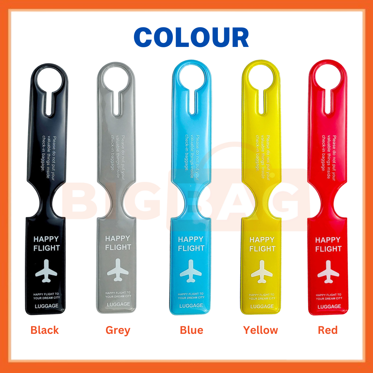 Luggage Tag Travel Tag Nama Bag Tagging Name Travel Bag Tag Luggage ...