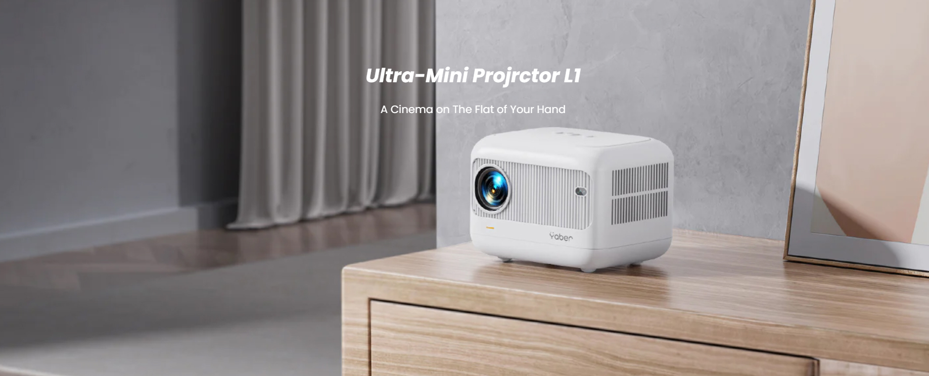 YABER L1 Luminary Compact HD Home Cinema Projector | Shopee Malaysia