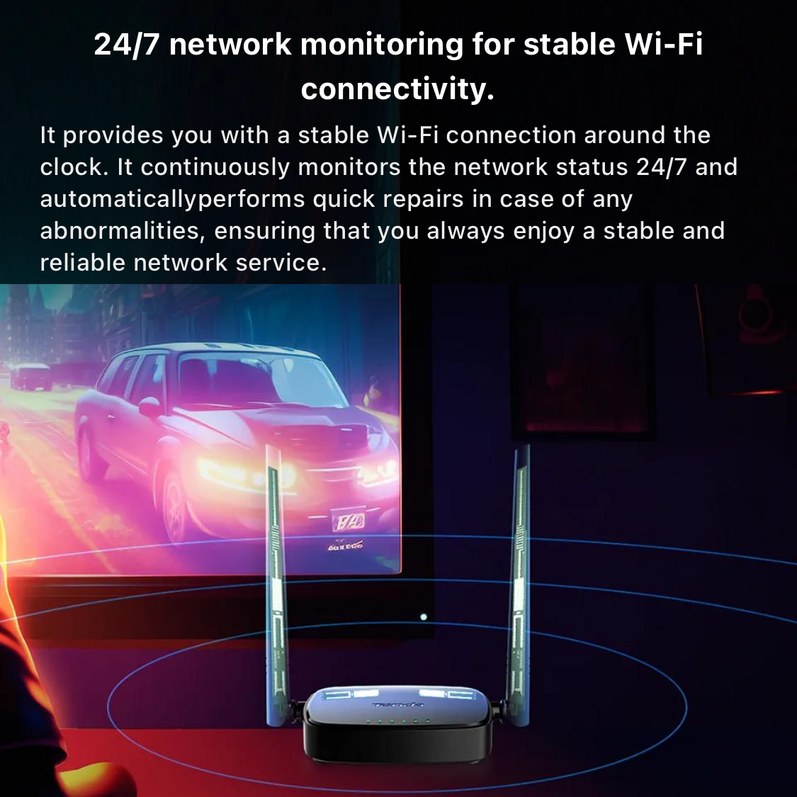 Tenda 4G03 Pro Unlimited Plan 4G 300Mbps Wireless Mobile WiFi SIM Modem ...